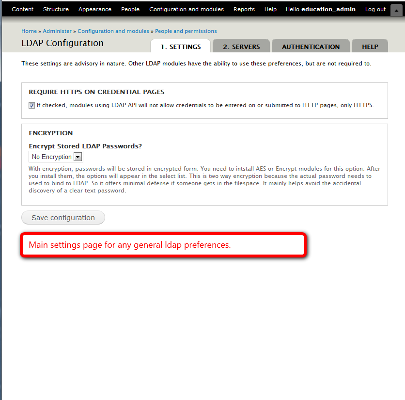 LDAP_API Module Functional Requirements and Code Stubs | Drupal Groups
