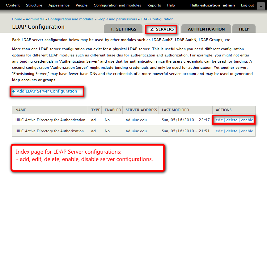 LDAP_API Module Functional Requirements and Code Stubs | Drupal Groups
