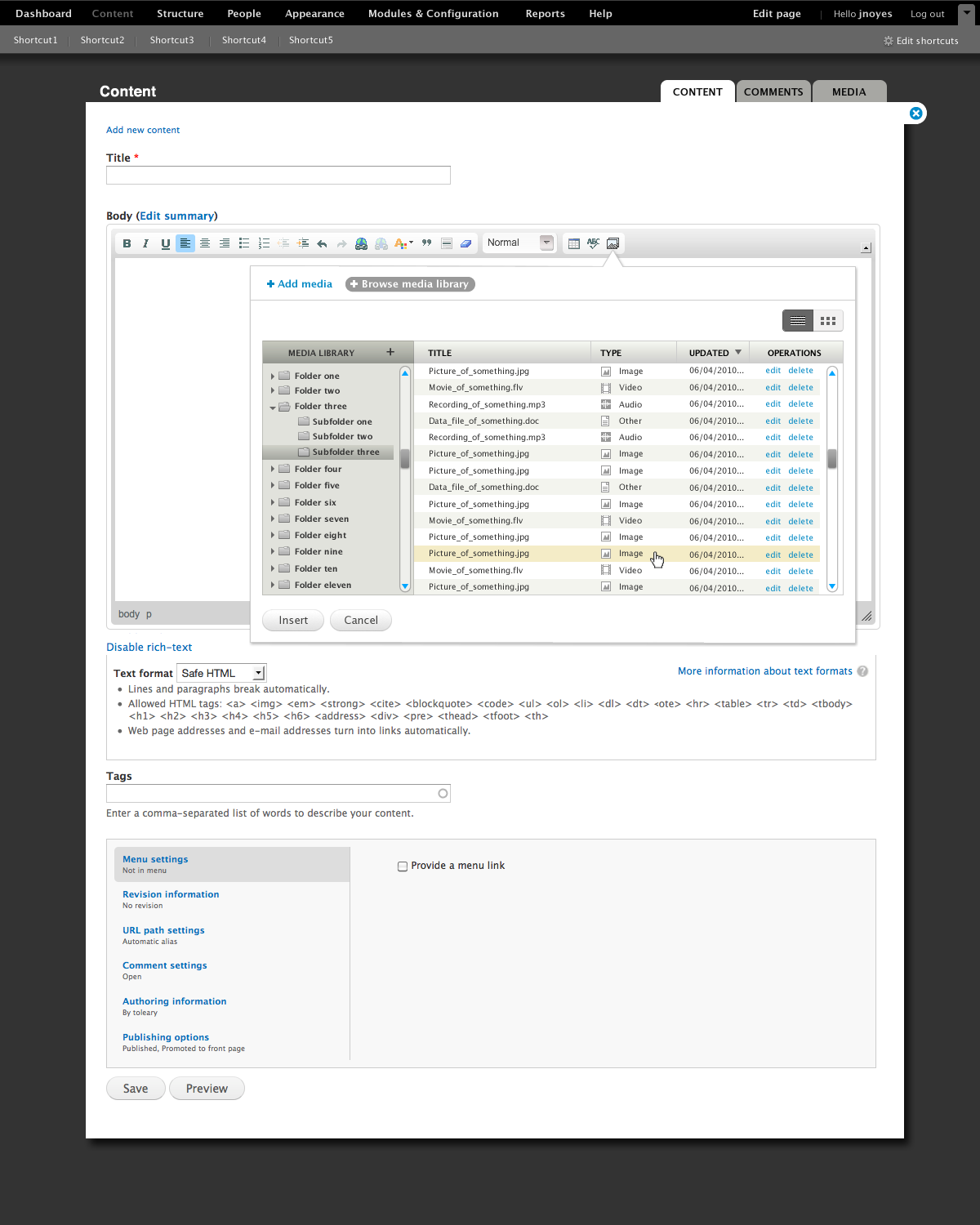 Media module designs | Drupal Groups