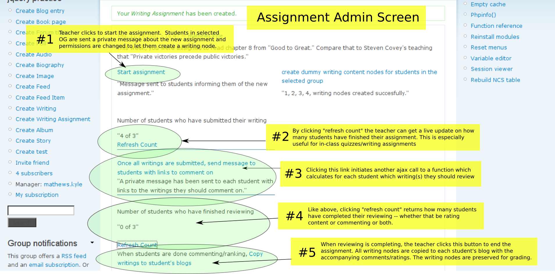 New Module: Writing Assignment | Drupal Groups
