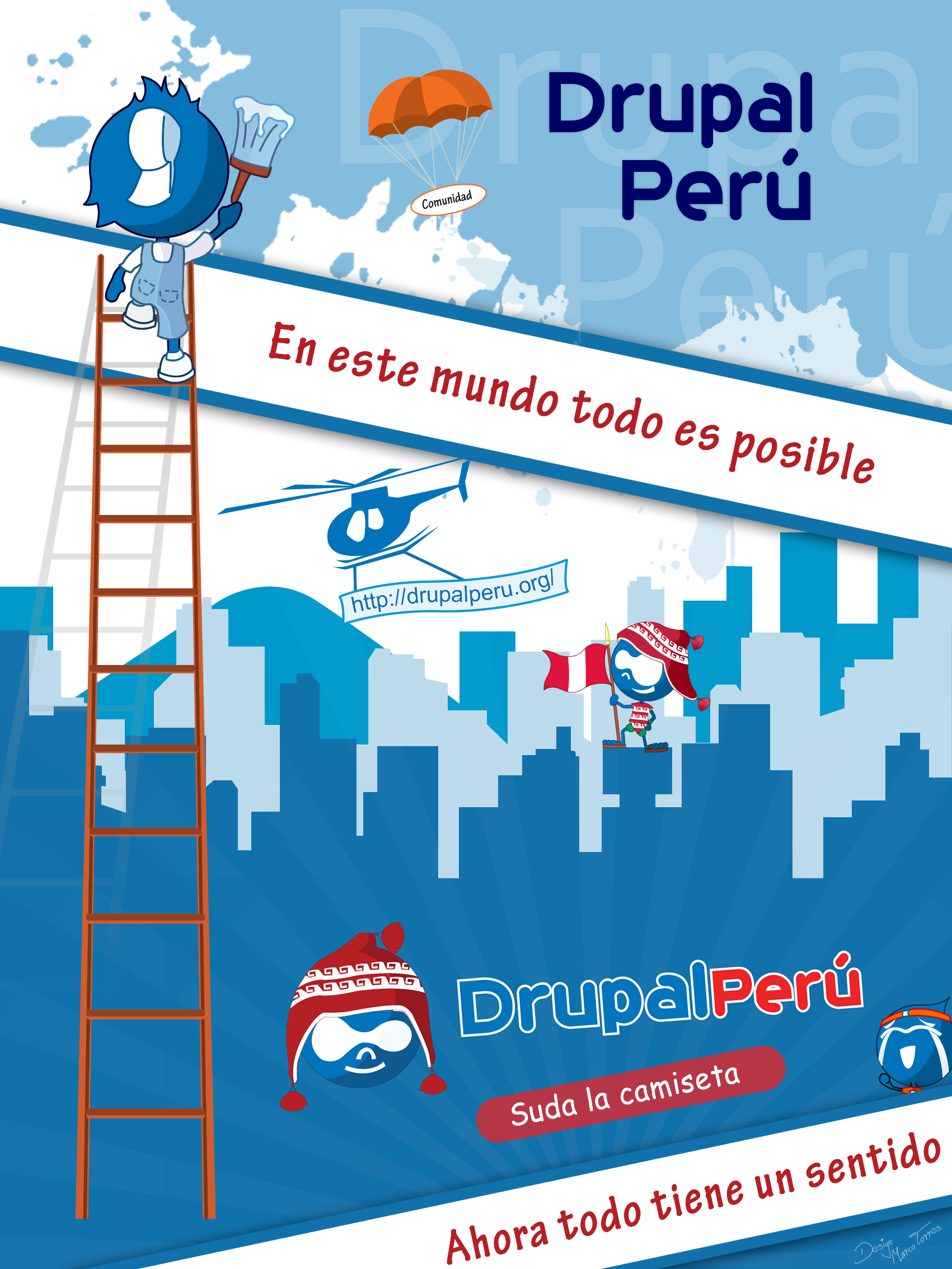Afiche Drupal Perú | Drupal Groups