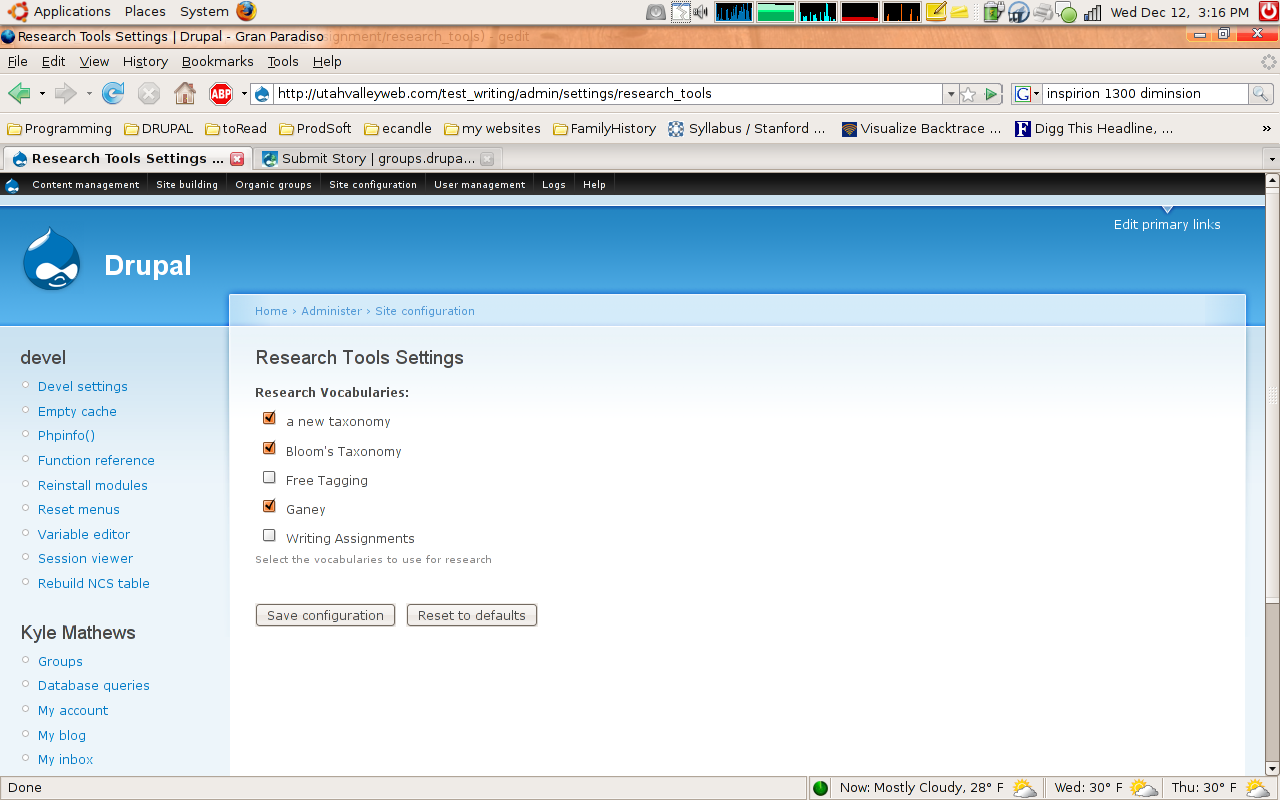 Research tool for categorizing Drupal site content | Drupal Groups